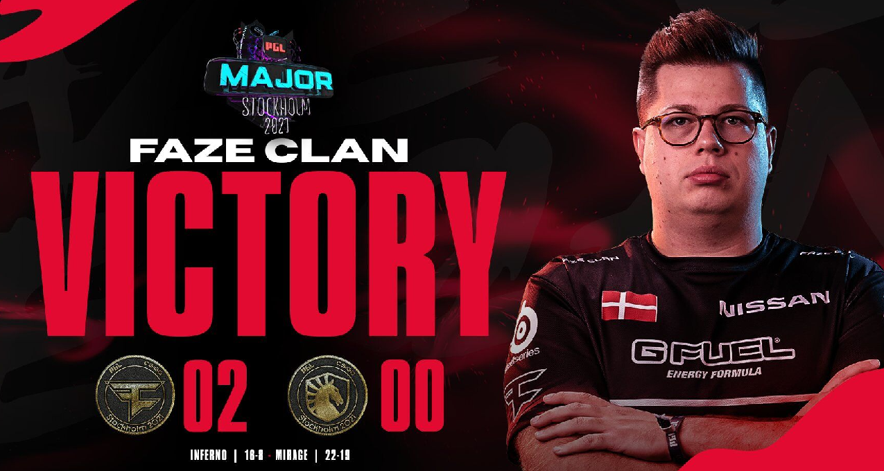斯德哥尔摩Major：水能覆舟不可覆舰，FAZE 2-0战胜液体将临生死战