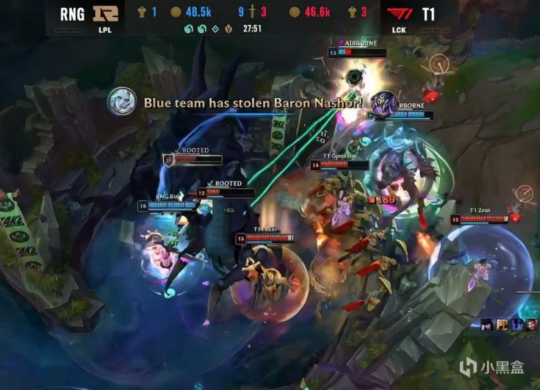 【英雄联盟】MSI决赛：BIN格温超神火力全开，RNG 1：0 T1-3楼猫