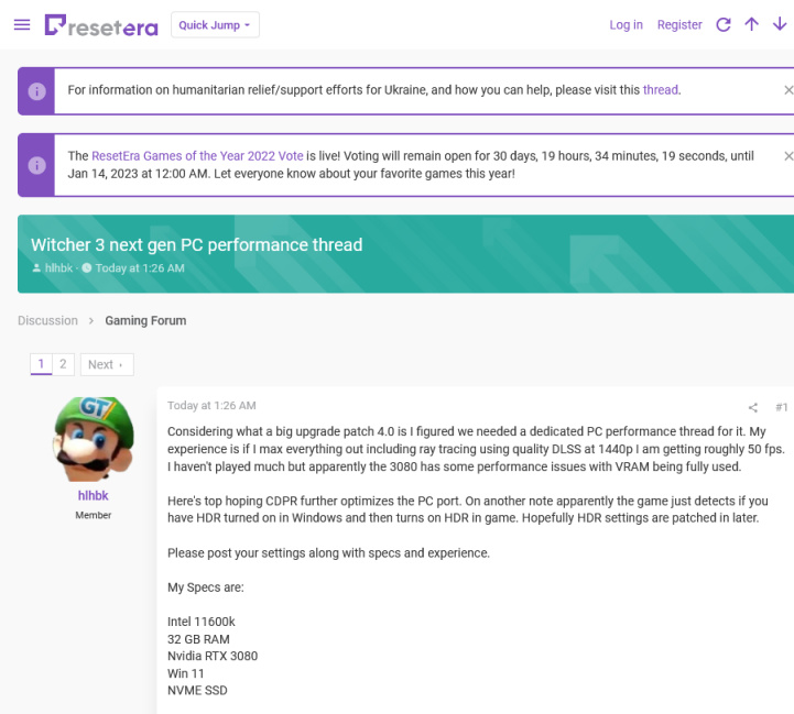 《巫师3》次世代PC版众多BUG引吐槽；GOG平台CDPR数字包免费领取-3楼猫