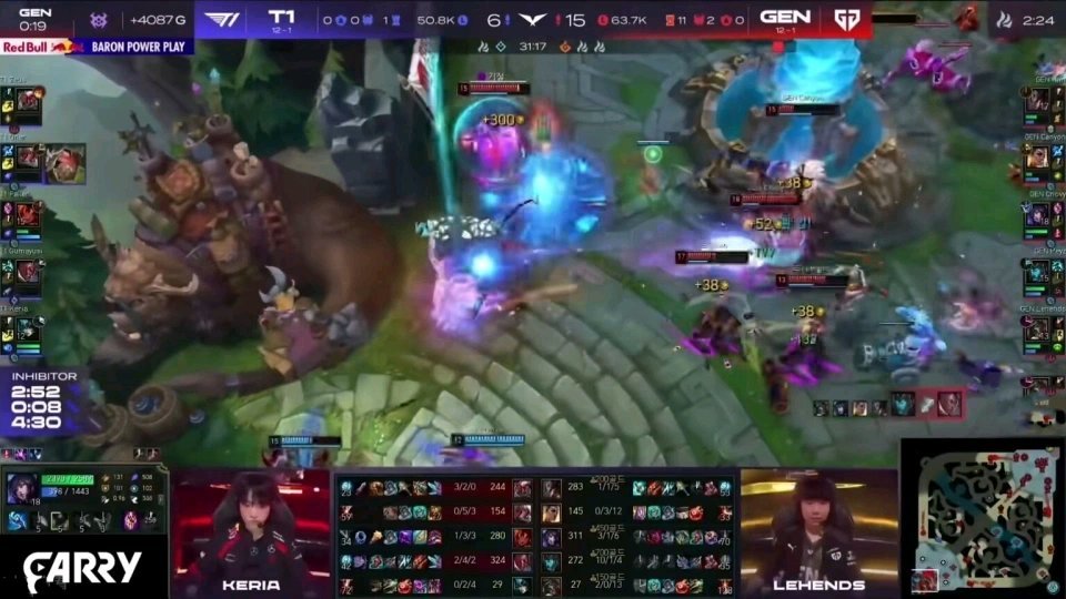 【英雄联盟】LCK翻版BLG！Faker被擒7次，Oner两场0-8战绩-3楼猫