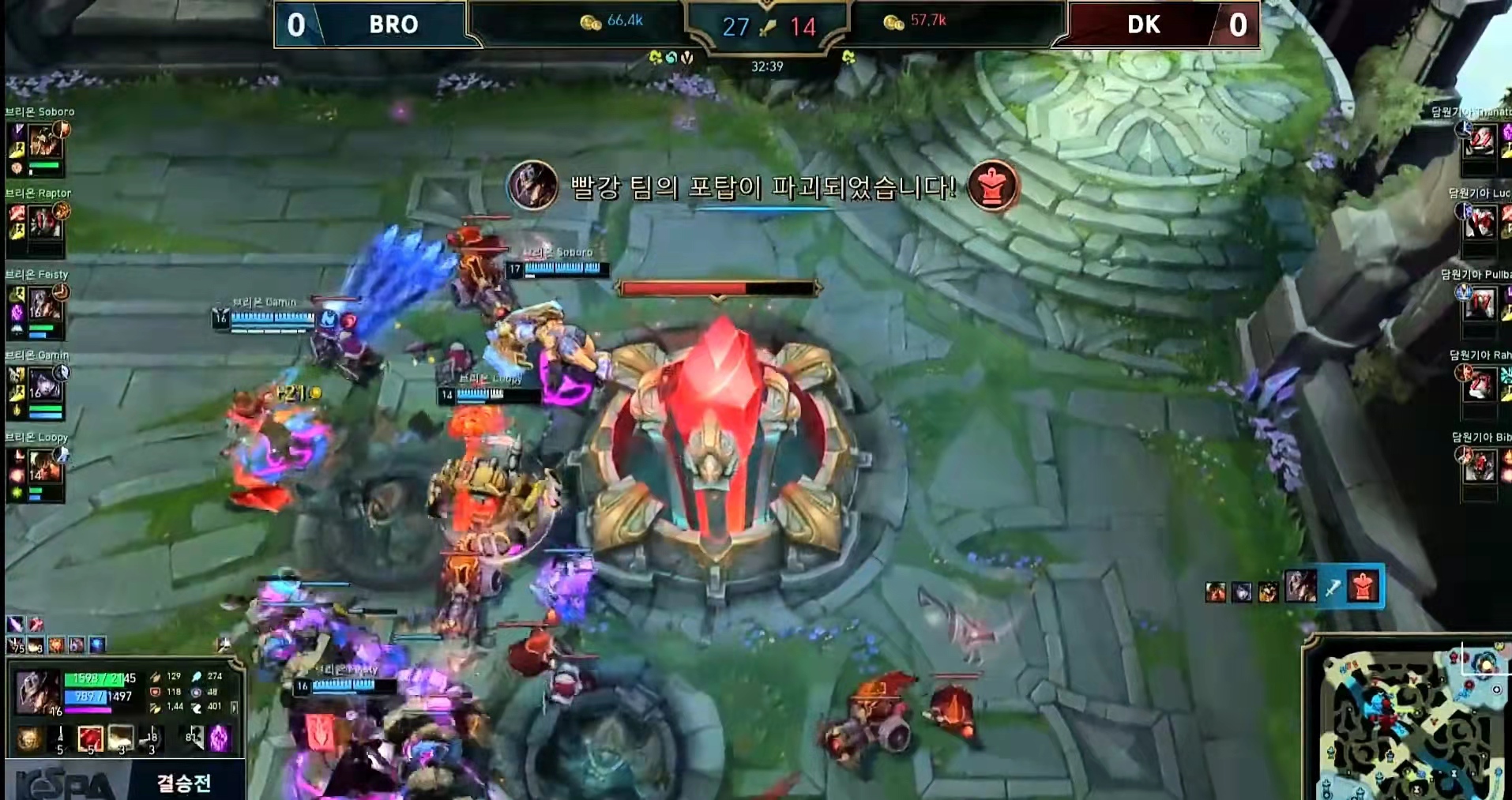 【英雄联盟】KeSPA杯一局比赛41个击杀！LCK队伍放弃运营开启莽夫模式？-3楼猫