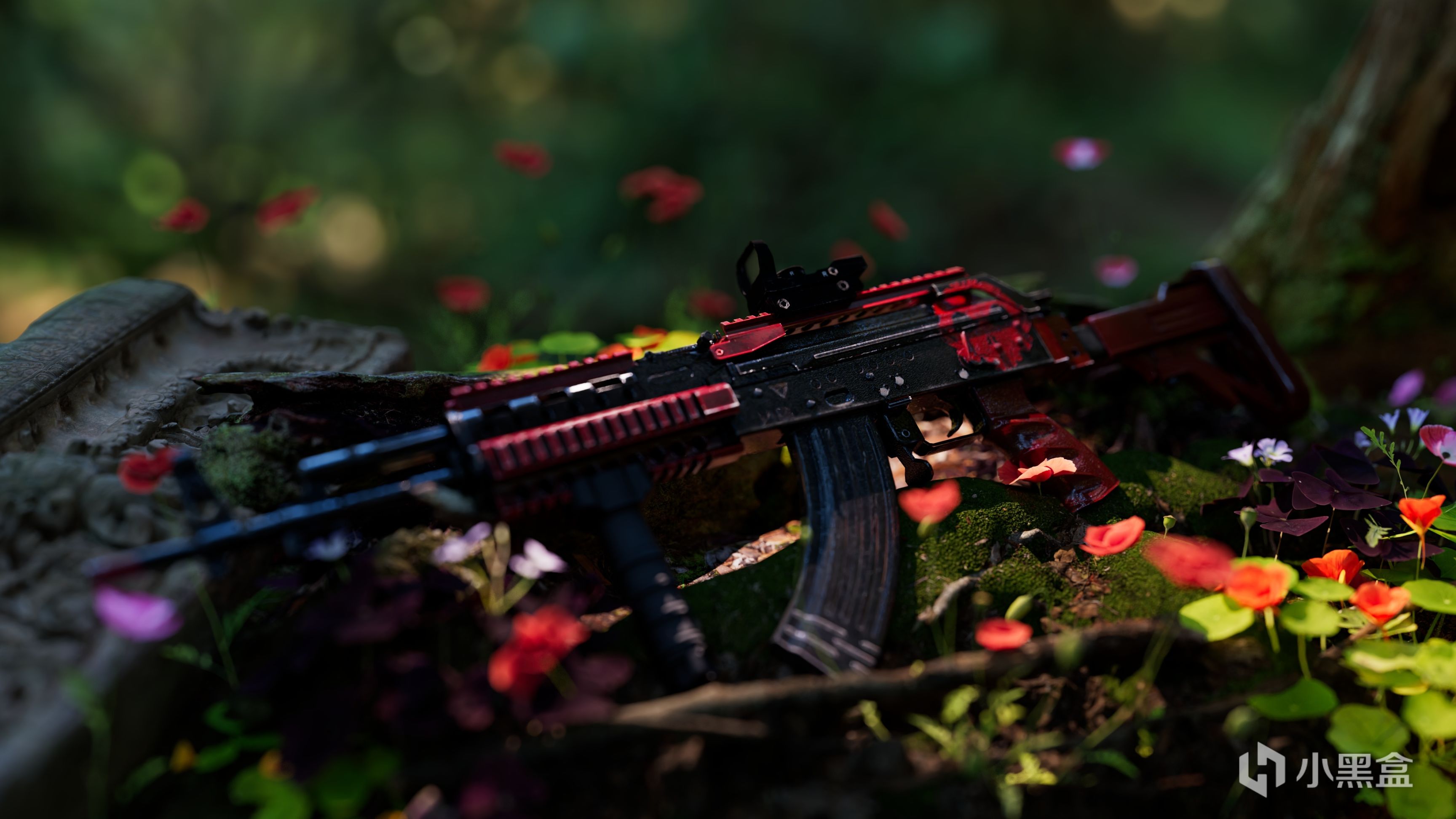【绝地求生】AKM和M762壁纸（自制PUBG壁纸系列第九期）-3楼猫
