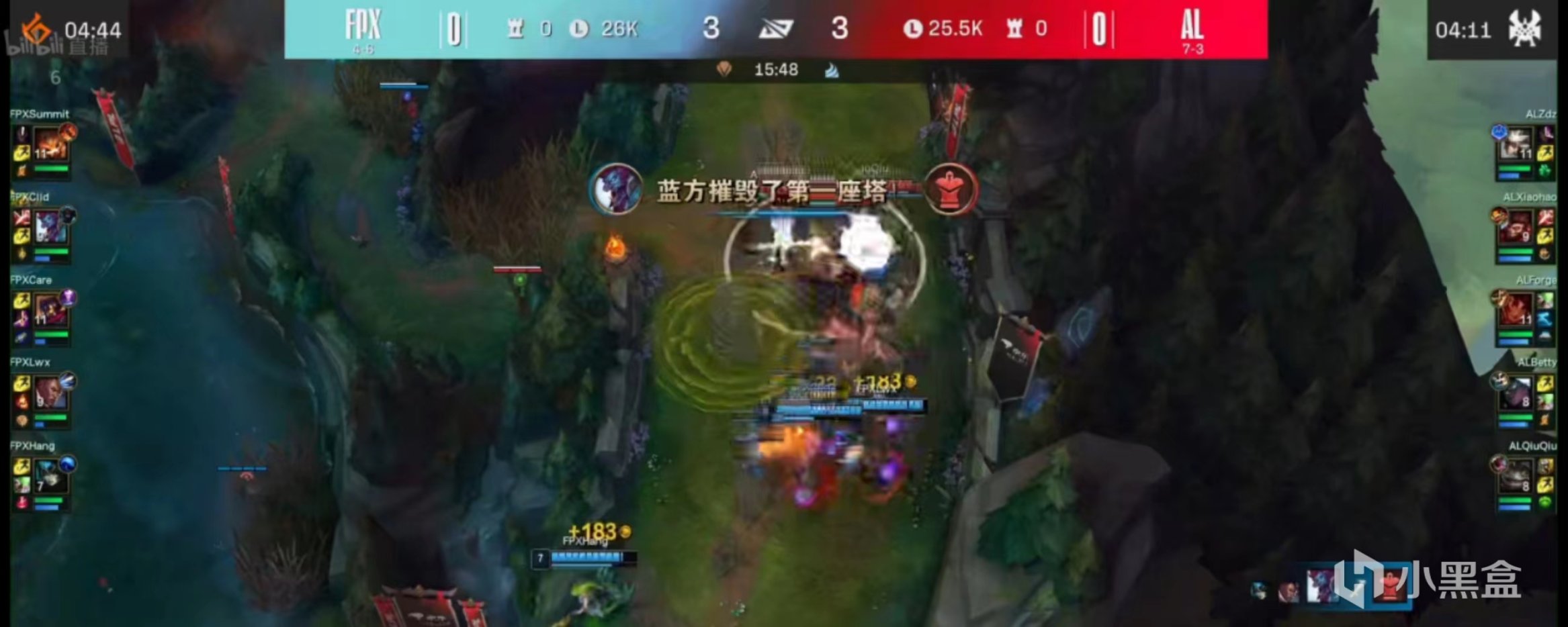 【英雄联盟】LPL夏季赛：LWX卢锡安收割比赛！FPX 1-0 AL！-3楼猫