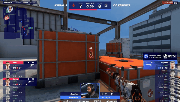 【CS:GO】BLAST春季赛：强强对决 Astralis 2-1 OG！-3楼猫