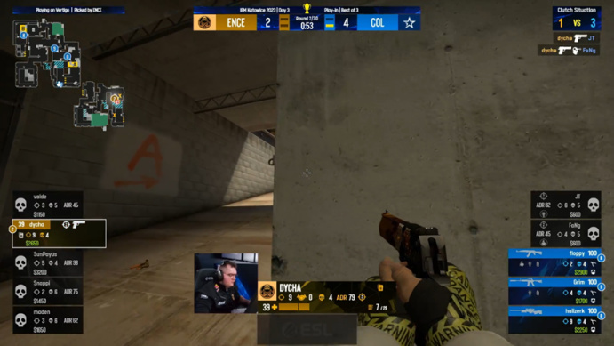 【CS:GO】IEM卡托入围赛：诸神之战！COL 2-1战胜ENCE-3楼猫