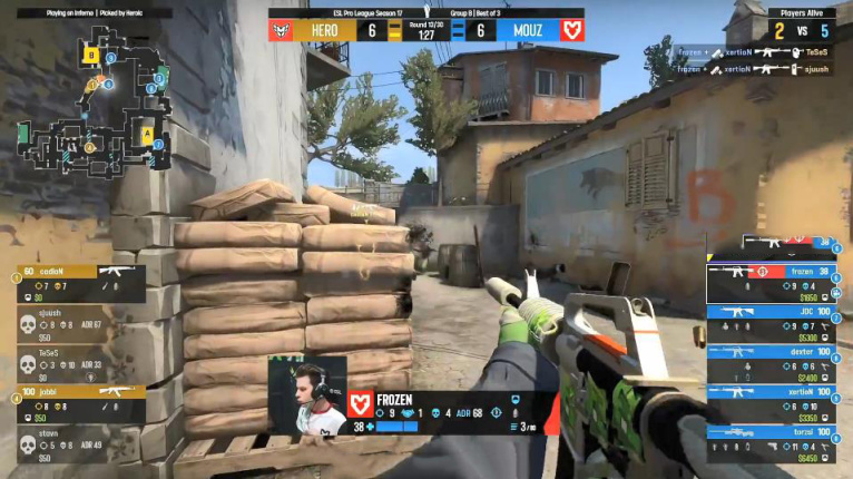 【CS:GO】EPL S17：ACE为号！Heroic 2-0战胜MOUZ-3楼猫