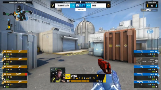 【CS:GO】EPL S17：互有来回，ENCE 2-1惊险战胜Vitality-3楼猫