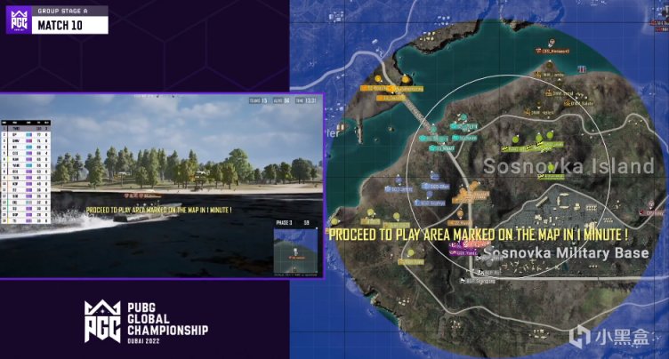 【绝地求生】PGC2022小组赛D3第5场：TM稳定发挥高分领先，越南战神追至第三-3楼猫