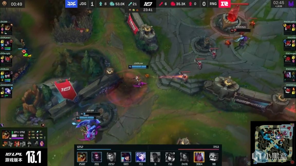 【英雄联盟】LPL春季赛：Knight杰斯中野联动！JDG 2-0 RNG！-3楼猫