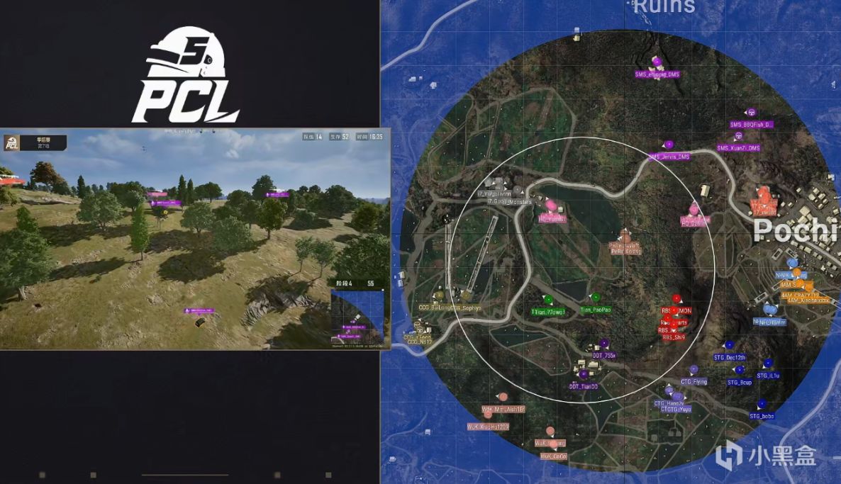 【绝地求生】PCL春季赛季后赛D2第1场：小五一穿四DT扫阴霾，CCG七杀吃鸡！-3楼猫