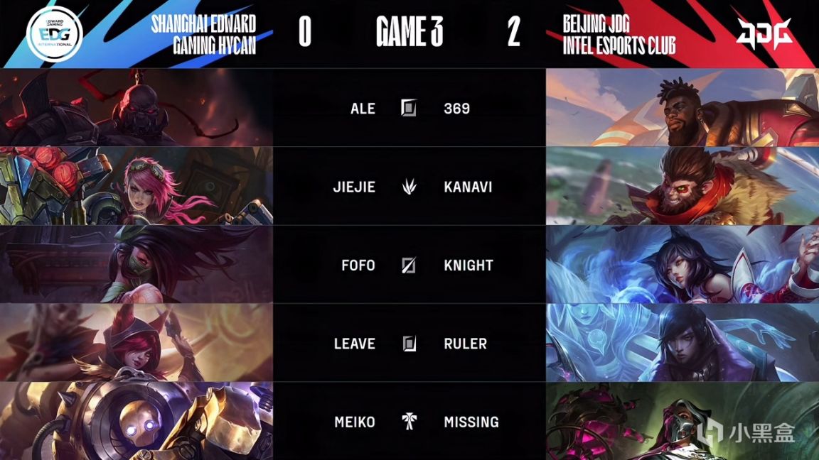 【英雄联盟】LPL季后赛：369奎桑提碾压局横扫！JDG 3-0 EDG！-3楼猫
