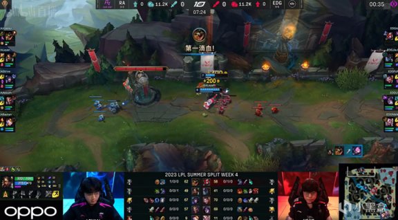 【英雄联盟】2023LPL夏季赛EDG2:1战胜RA，FoFo和Uzi拿下MVP-3楼猫
