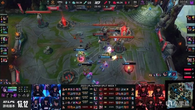 【英雄联盟】LPL夏季赛：山鸡哥兰博绝活！OMG 2-0 RA！-3楼猫