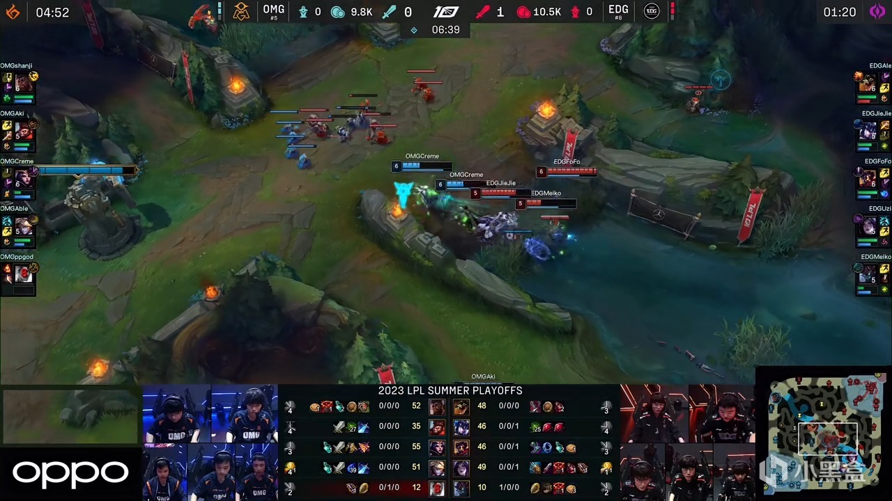 【英雄联盟】LPL季后赛：Uzi卡莎大树成功晋级！EDG 3-2 OMG！-3楼猫