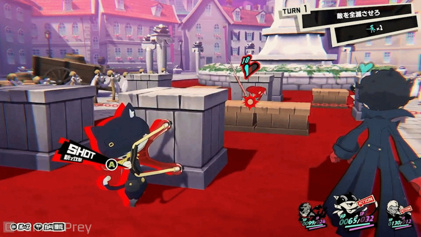 【PC游戏】TGS23：《女神异闻录5：战略版》战斗新实机公布-3楼猫