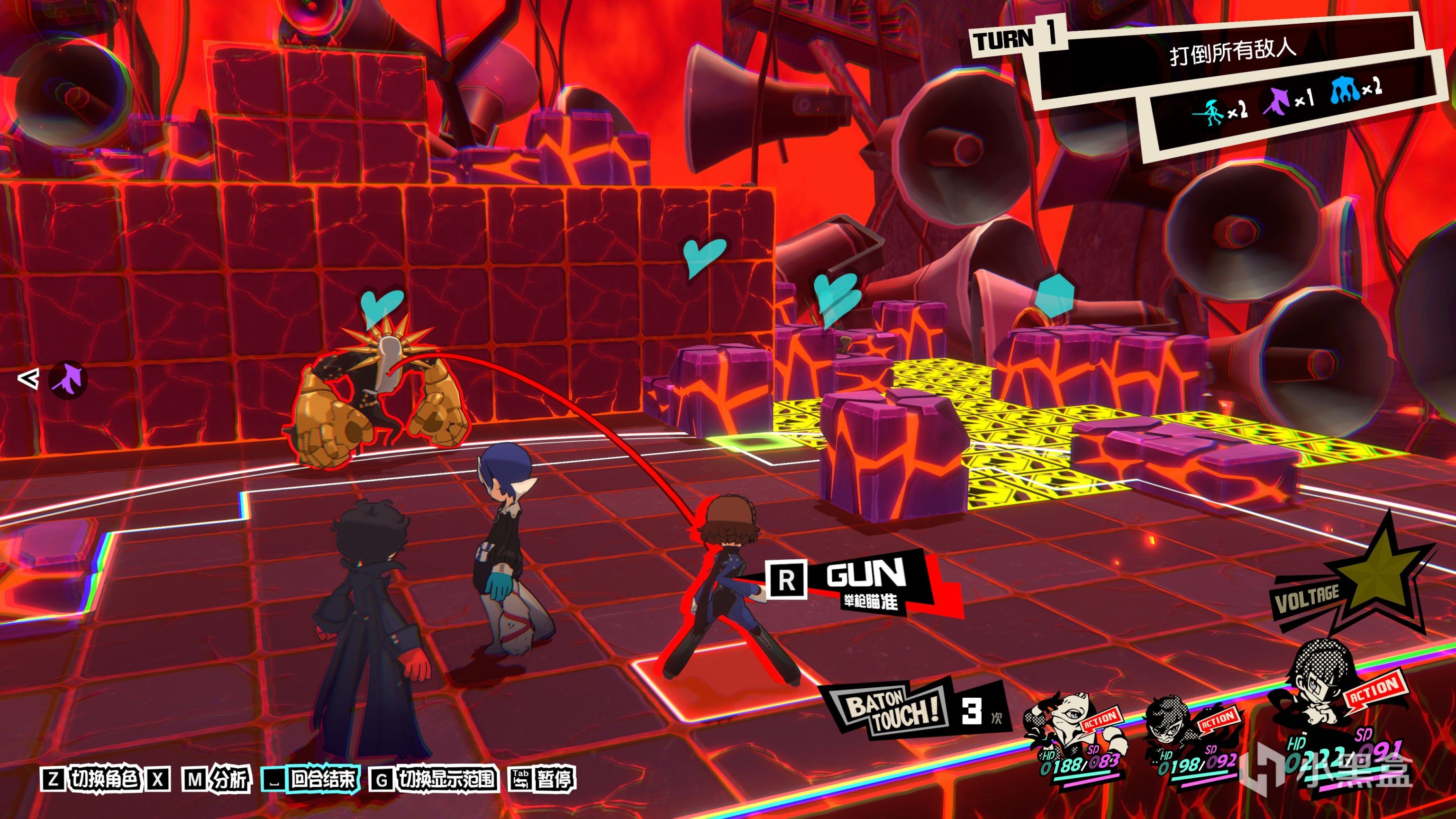 【PC游戏】P5T——战棋玩法下的“三角战略”-3楼猫